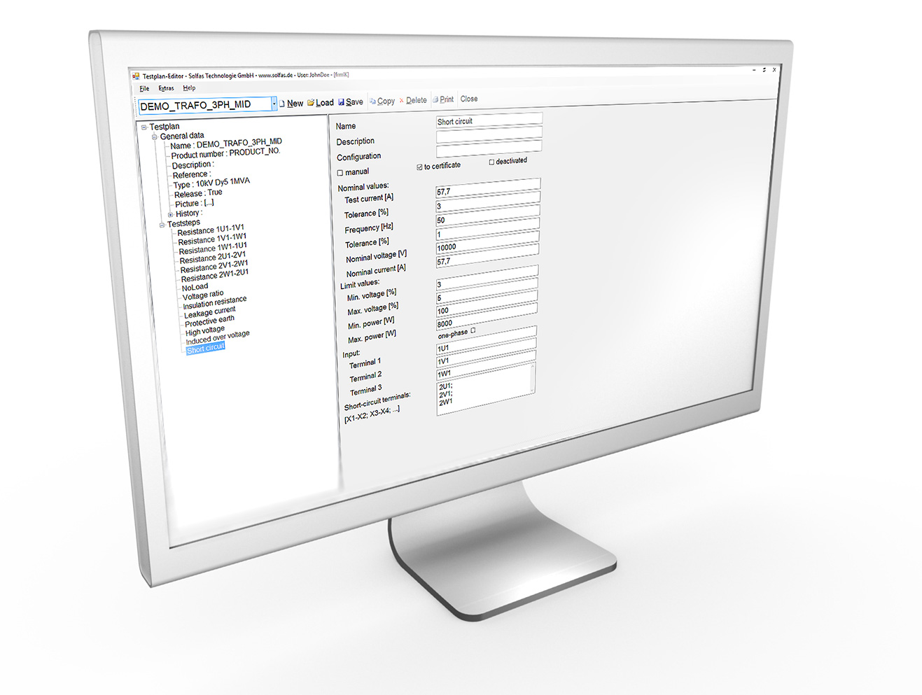Solfas Test Software Suite - Solfas – Ingenious Measurements